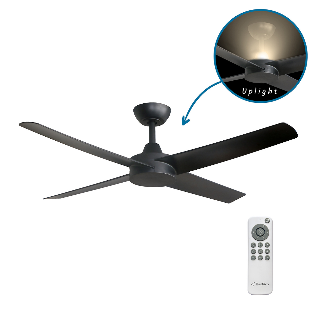 Ambience DC Ceiling Fan 52" (132cm) ThreeSixty Ceiling Fans ...